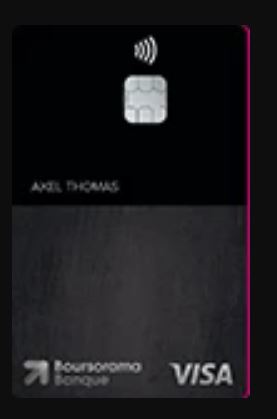 Carte bancaire BoursoBank (ex Boursorama)