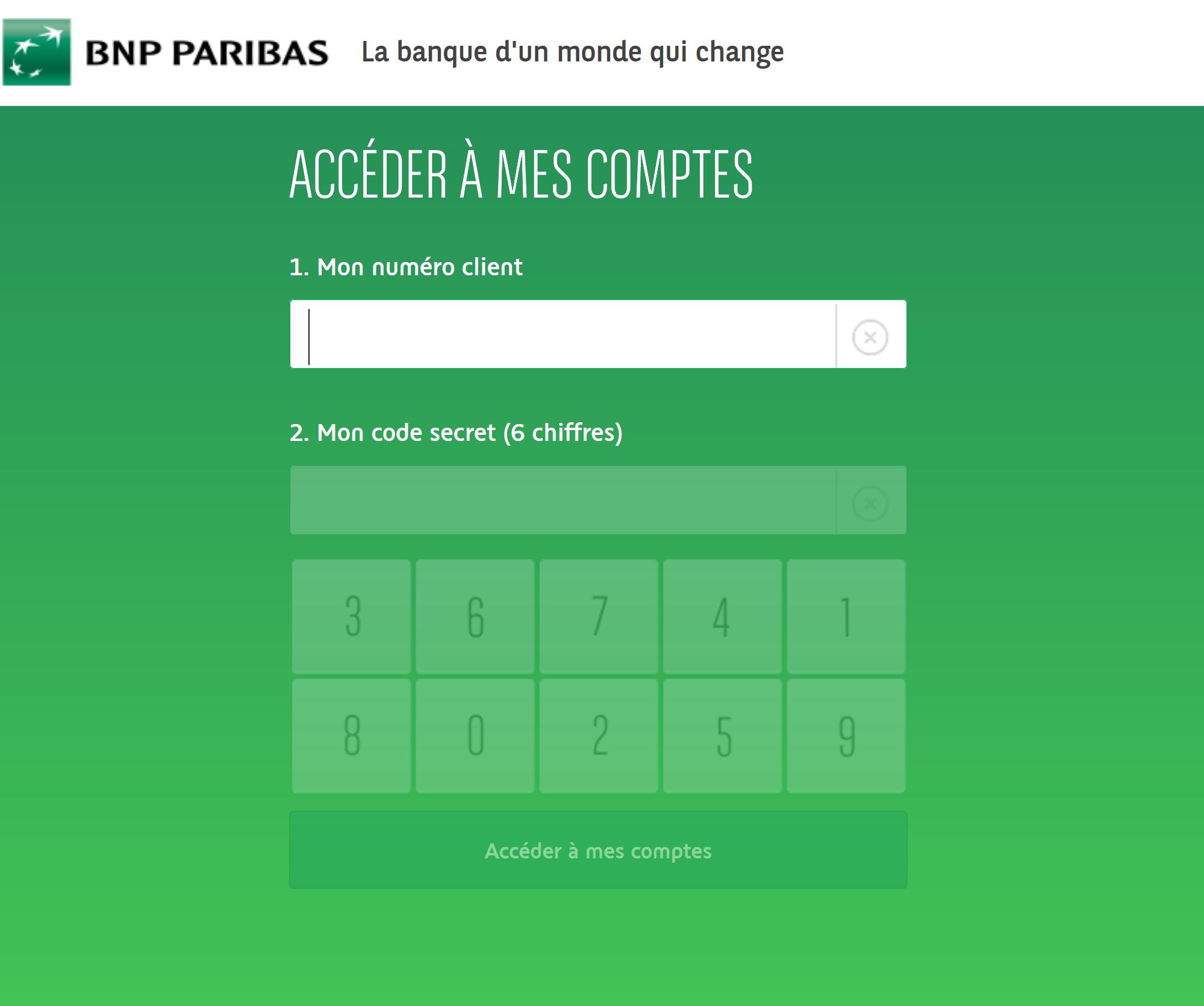 Ma banque BNP PARIBAS