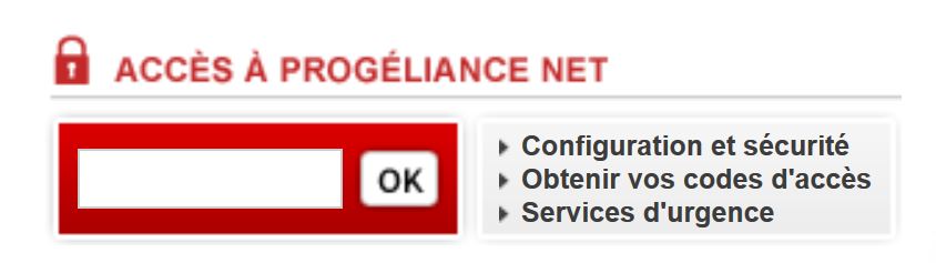 Progeliance appli et site de gestion SG PRO