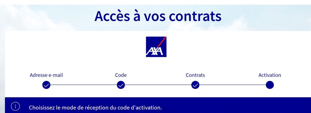 Compte Espace Client AXA