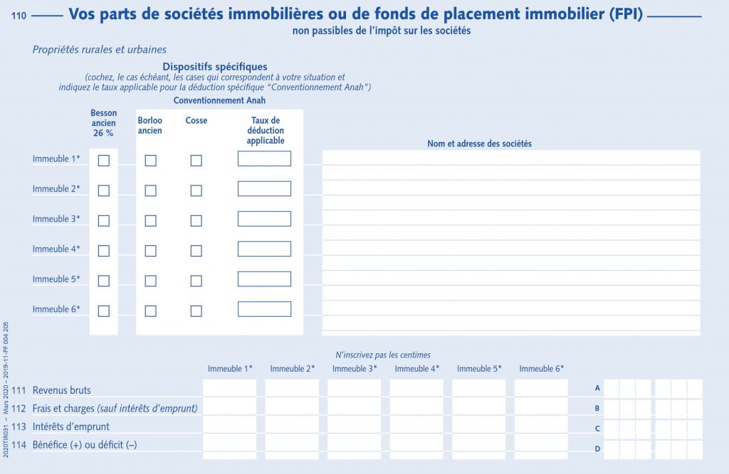 Comment déclarer des revenus locatifs