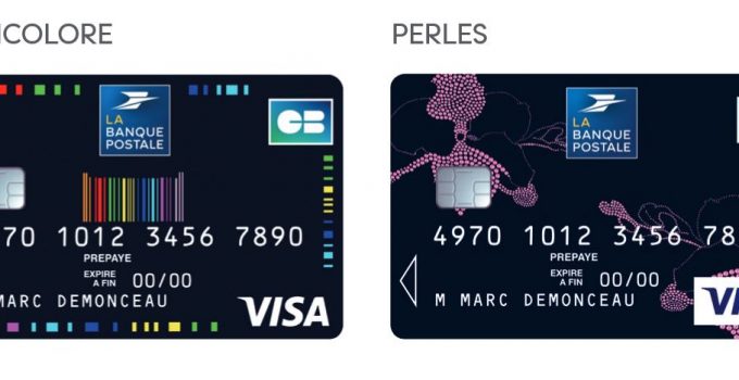 Carte prépayée de la Banque Postale